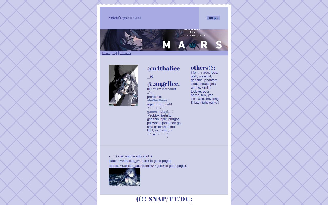 ⋆°nats intro!｡⋆♡